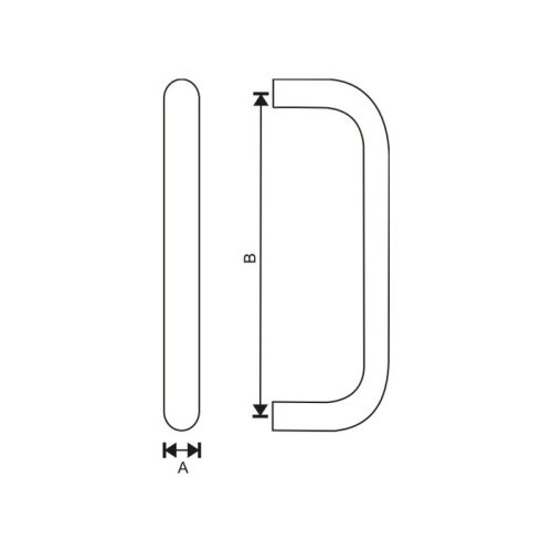 D pull Handle - PHS100 - EuroArt
