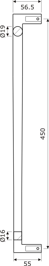 Blend Pull handle – EuroArt