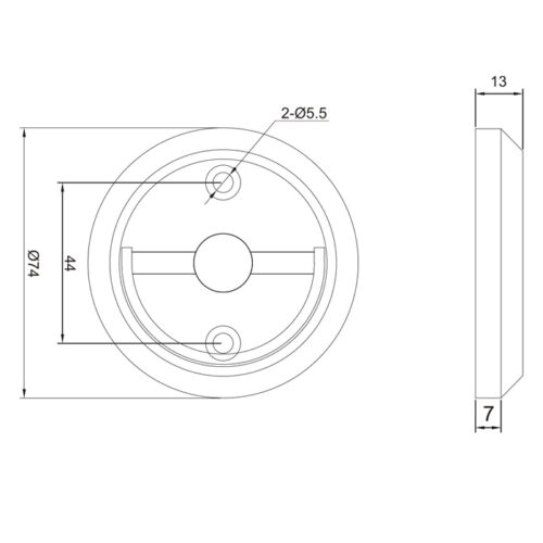 Flush Pull - EuroArt
