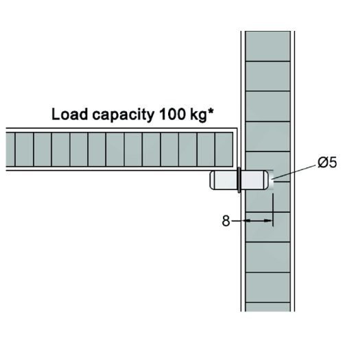 Shelf Support Pin | Secure & Durable Shelving Solution